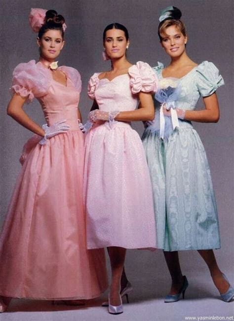 Pin By Laura On Mode Vintage 80s Prom Dress Dress 80s Style Prom