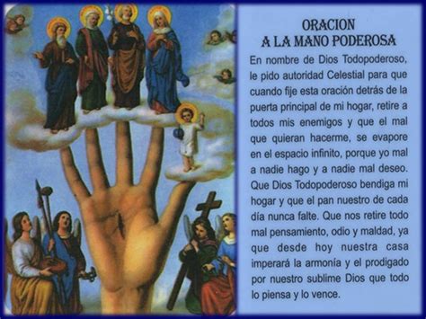 Oraciones Para Dinero Y Fortuna OraciÓn A La Mano Poderosa