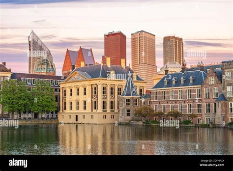 Skyline Of The Hague Netherlands A Modern Cityscape Den Haag S