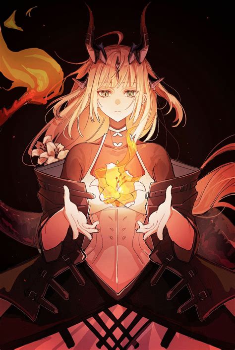 Reed And Reed The Flame Shadow Arknights Drawn By Wangchuan Danbooru