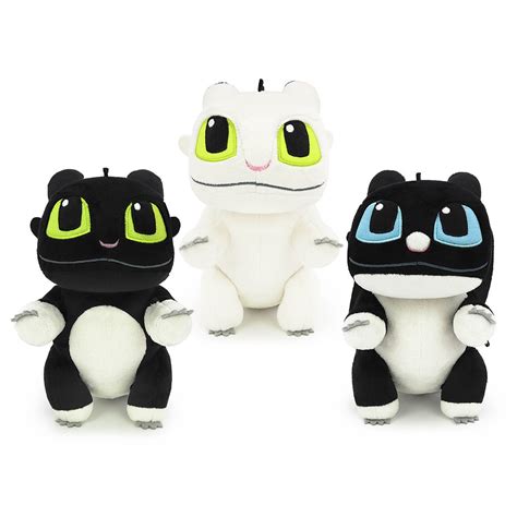 Dreamworks Genuine License Toothlesslight Fury Dragon Ball Doll How