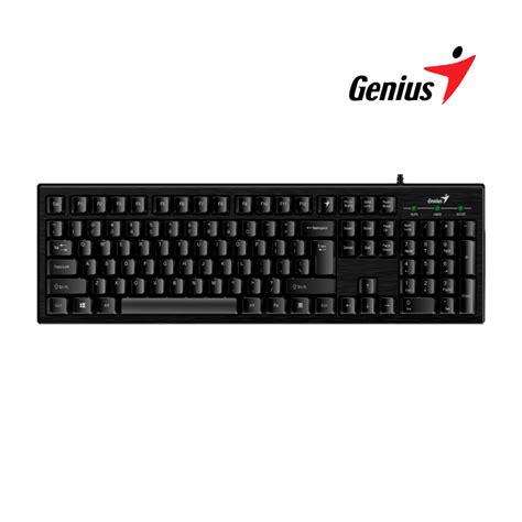 Teclado Genius Smart Kb 101 Negro Ilinser