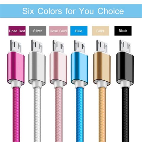 Szybkie ładowanie kable USB kabel Micro Usb telefonu komórkowego z systemem Android kabel do