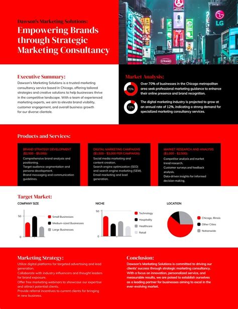 One Pager Templates Visme