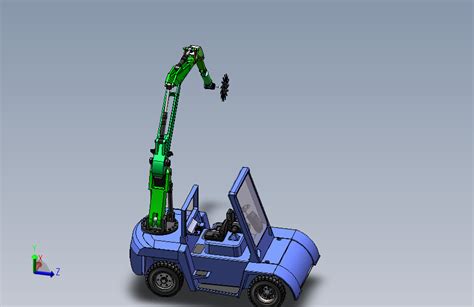 多功能园林修剪机的设计 SOLIDWORKS 2020 模型图纸下载 懒石网