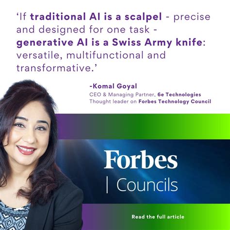 Ai Generativeai Techinnovation 6etechnologies Forbestechnologycouncil 6e Technologies