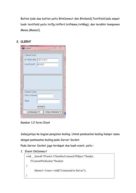 Laporan Pemrograman Visual DOC Laporan Pemrograman Visual DOC