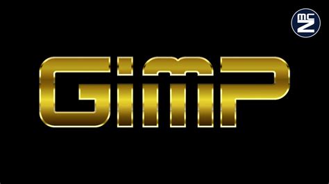 Speed Tutorial Gimp Testo Oro Gold Text Youtube