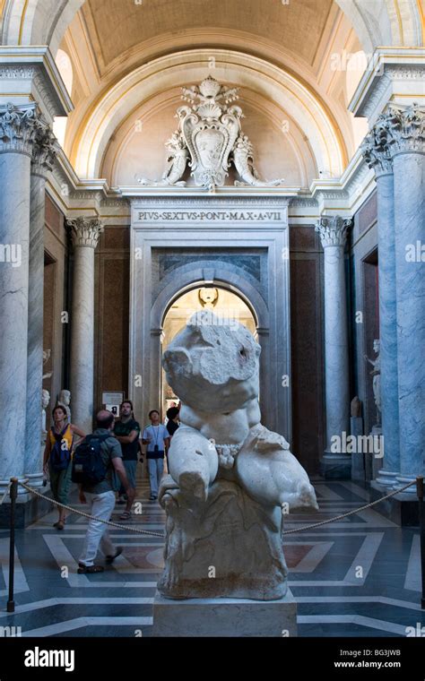 The Belvedere Torso In Vatican Museum Stock Photo Alamy