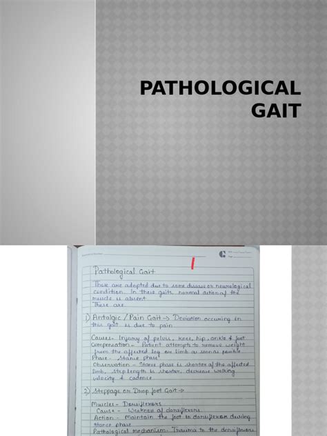 Pathological Gait Pdf