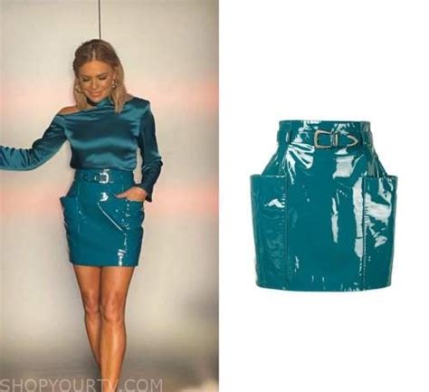 Big Brother Au Season 13 Episode 29 Sonias Patent Teal Skirt Shop