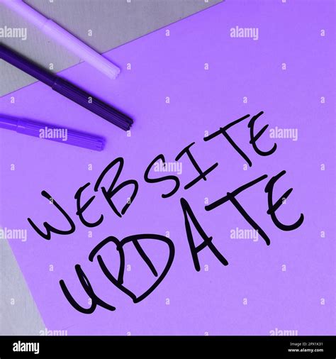 Text Caption Presenting Website Update Business Idea Keeping The