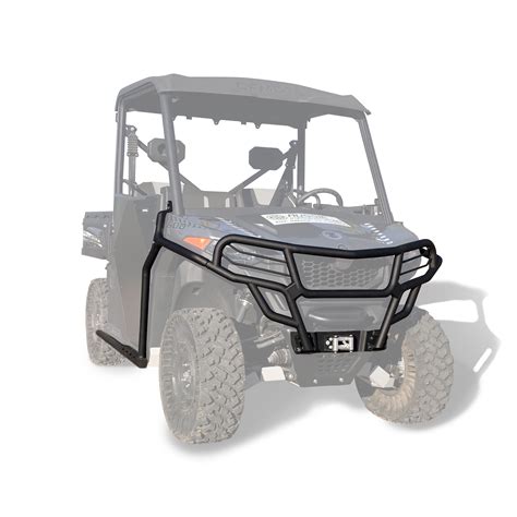 Cf Moto U Force 600 Front Bumper Kit With Fender Guards And Rock Slide