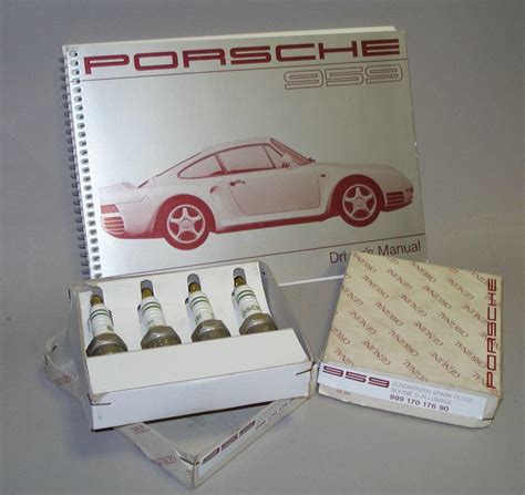 Bonhams Cars Porsche 959 Automobilia