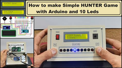 Create A Fun Arduino Led Hunter Game With Lcd Display Dfrobot Maker Community