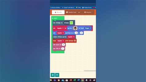 cómo hacer un juego con makecode arcade youtube