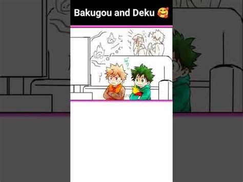 Bakugou And Deku Are So Cute Anime Short Memes Mha Bakudeku Cute Disney Pictures