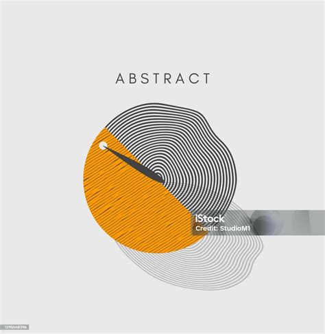 초현실적 인 시계 추상 기하학적 디자인 현대 미술 그래픽 브로셔 포스터 배너 또는 전단지에 대한 벡터 일러스트레이션입니다 추상적인에 대한 스톡 벡터 아트 및 기타 이미지