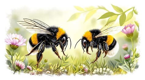 Bourdon Noir Différences Entre Abeille Charpentière Et Vrai Bourdon