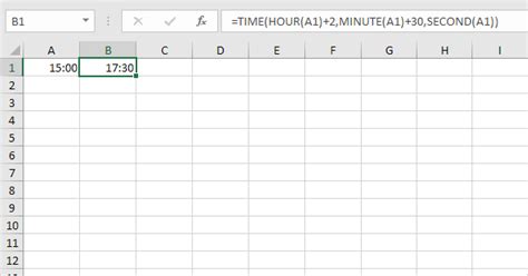 Add Or Subtract Time In Excel Step By Step Tutorial