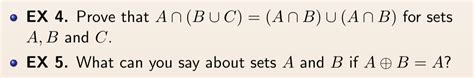 solved ex 4 prove that a∩ b∪c a∩b ∪ a∩b for sets a b and