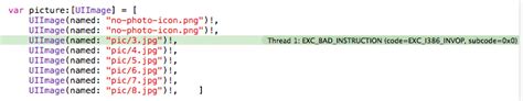 Swift Trying To Make An Array Of Image And Pass The Image To