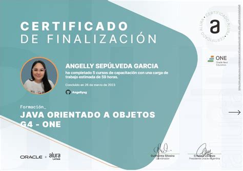 La Semana Pasada Logre Finalizar Esta Formación De Java Orientado A