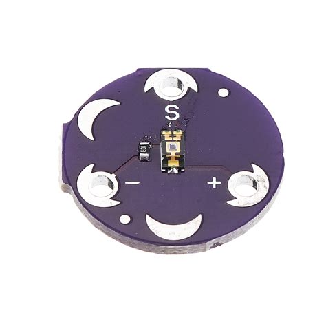10 件 Lilypad 光傳感器 Temt6000 光傳感器模塊 Geekcreit For Arduino 與官方 Arduino 板