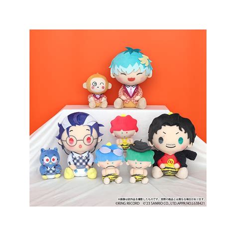 Plush Set Rosho Tsutsujimori X Pata Pata Peppy Hypnosis Mic Sanrio