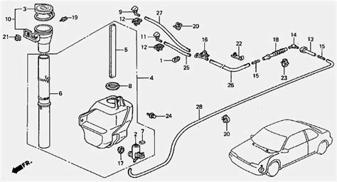 I Need To Hook Up Windshield Washer Hoses For Honda Accord I Need A Diagram Or Something So