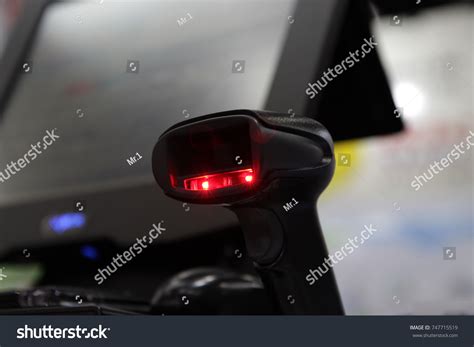 Hand Held Bar Code Scanner Scanning Stock Photo Shutterstock