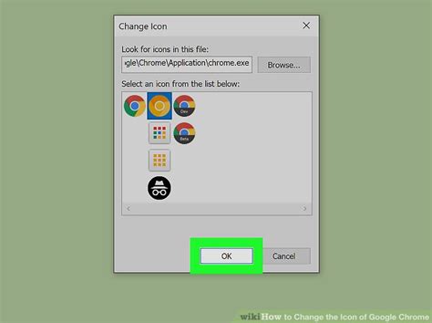 How To Change The Icon Of Google Chrome With Pictures WikiHow
