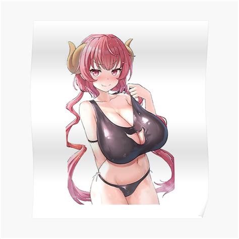 Hot Ilulu Miss Kobayashis Dragon Maid Poster For Sale By