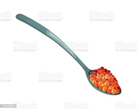 숟가락에 맛있는 캐비어 연어 가문의 붉은 생선과 철갑상어 또는 생선의 해산물 제품 미식가 음식 클로즈업 애피타이저 화이트