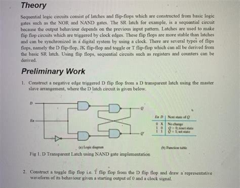 Solved Theory Sequential Logic Circuits Consist Of Latches Chegg Com