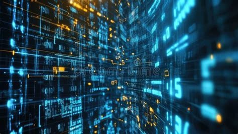 Digital Code Data Circuit Board And Cybersecurity Ai Cyberspace