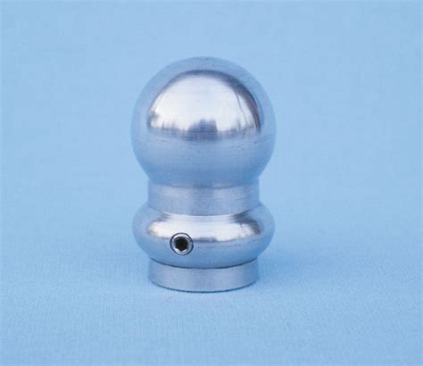 Zierkappe Kugel Zaunbauteile Aluminium Seiler Zaun Design