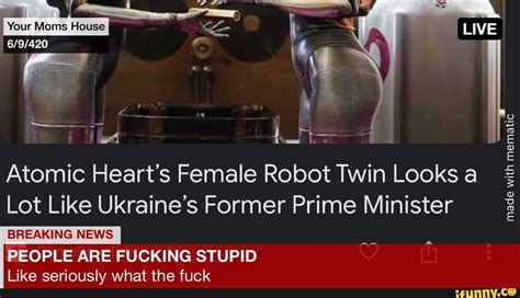 Your Moms House Ah Atomic Hearts Female Robot Twin Looks A Lot Like
