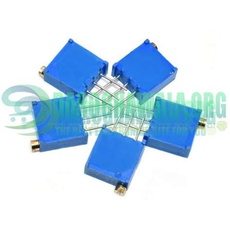 1m Ohm 3296w Multiturn Trimmer Potentiometer Variable Resistor In Pakistan