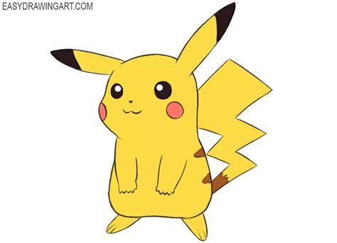How To Draw Pikachu Pokemons Pikachu Drawing Pokemon Drawings Easy
