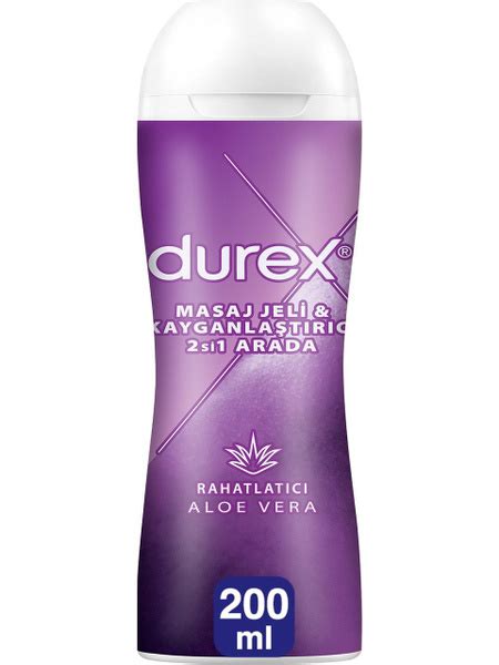 Durex Алоэ Вера 2 в 1 смазка и массажный гель 200 мл купить с доставкой по выгодным ценам в