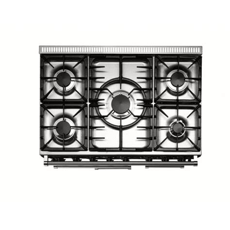 Falcon Deluxe 90cm Dual Fuel Range Cooker Cherry Red With Nickel Db