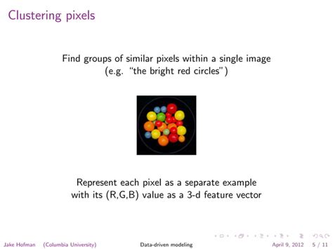 data driven modeling lecture 10 ppt