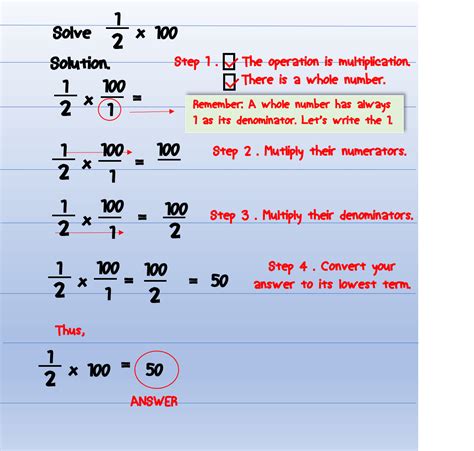 Multiplying Fractions Examples 4 Math Lover