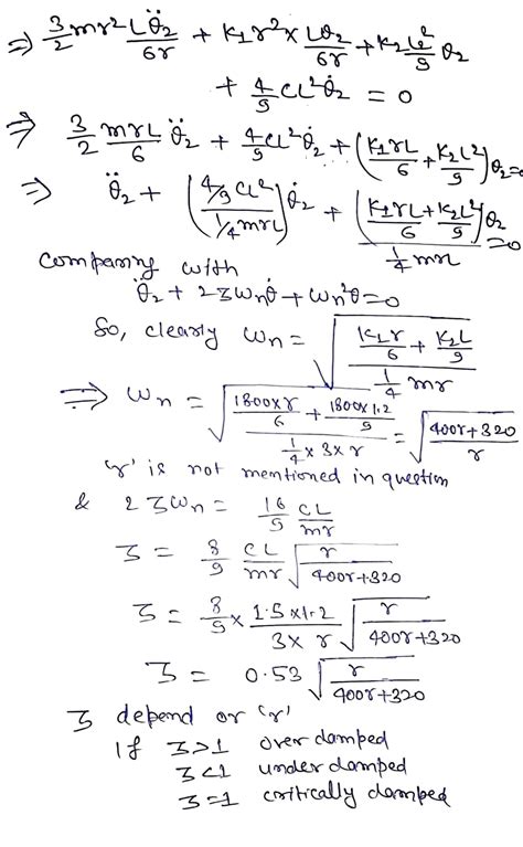 Solved In The System Shown Below A Uniform Disk Mass M Radius R