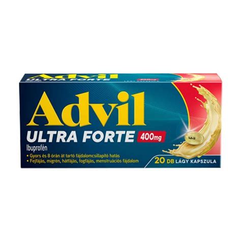 ADVIL Ultra Forte lágy kapszula 20db