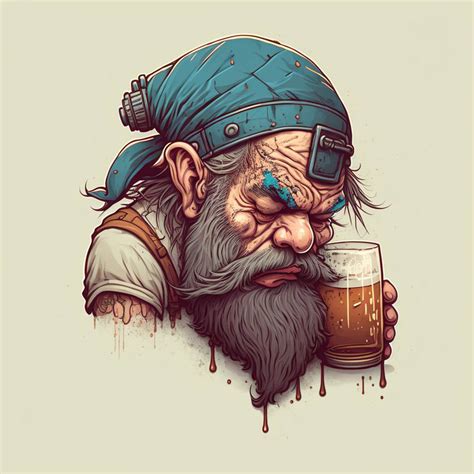 Drunk Dwarf By Mimitina On Deviantart