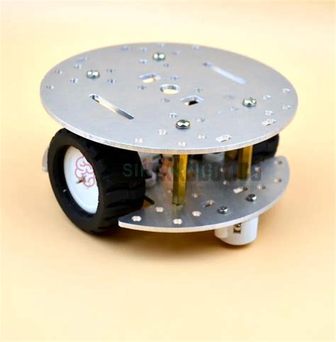 Mini 2 Wheel Drive 2wd Robot Chassis With N20 Motor Ai Roboo
