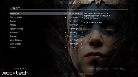 Hellblade Senuas Sacrifice Graphics Card Performance