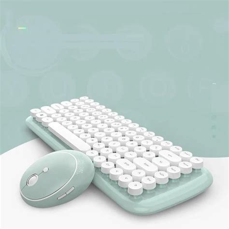 1351 Jelly Comb Wireless Keyboard And Mouse Set For Laptop Computer
